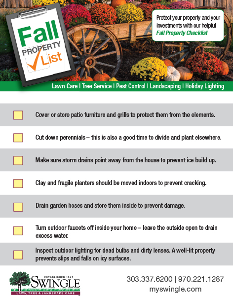Fall Property Checklist - Swingle Landscape, Lawn Care & Tree Service